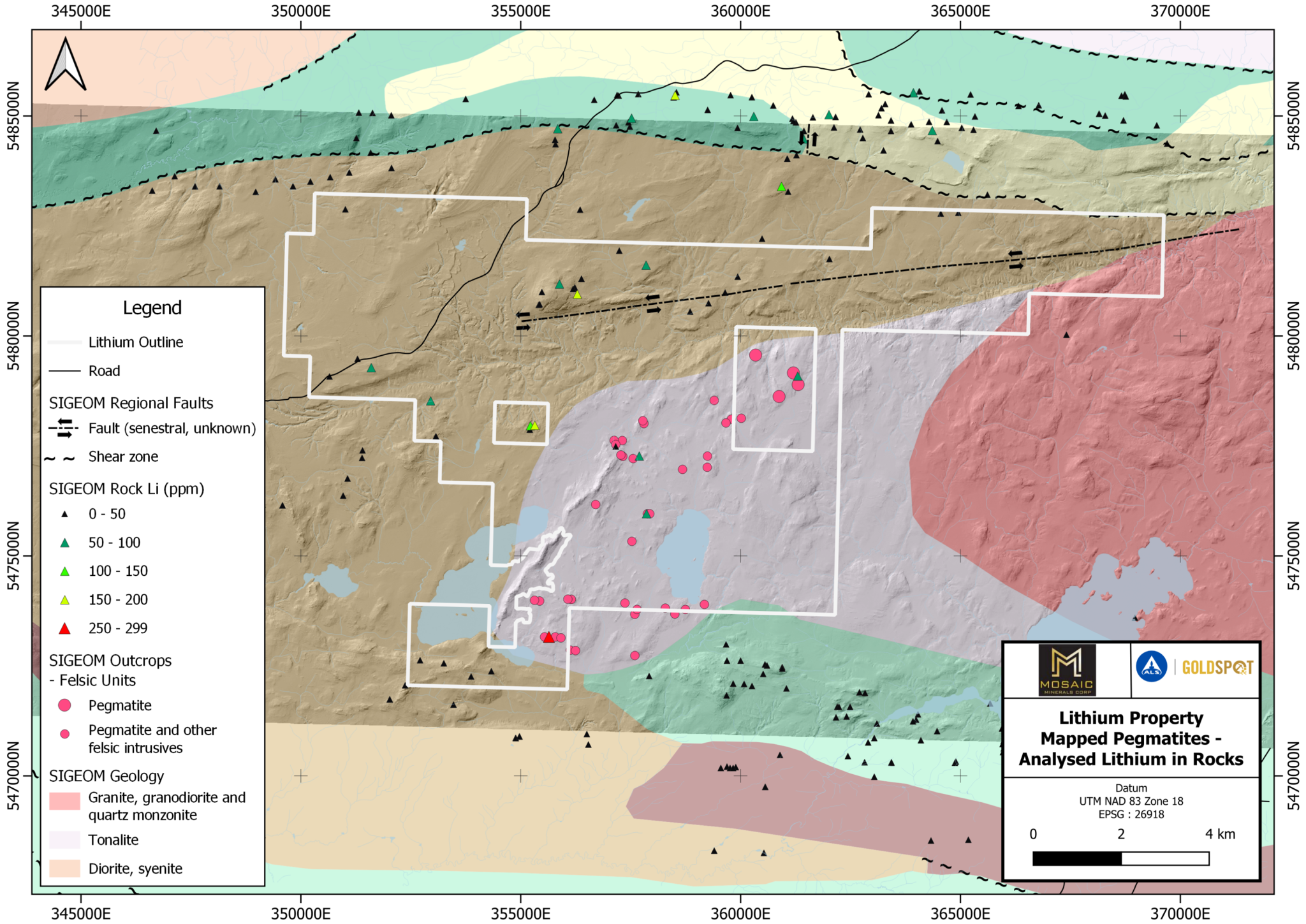 Lithium SM - Mosaic Minerals Corp. (CSE: MOC)